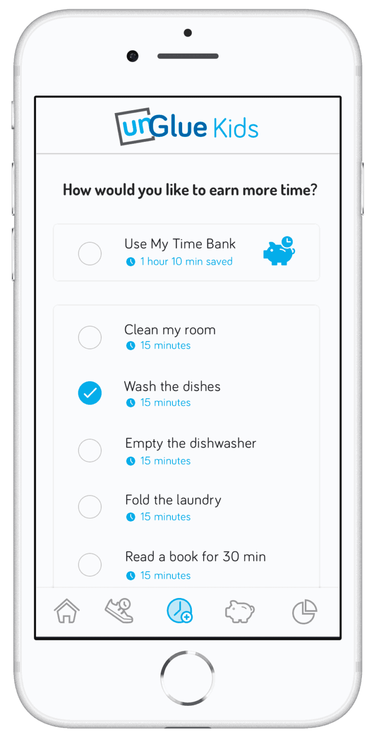 unGlue - An App to End Screen Time Battles with Your Child. And, Keep ...
